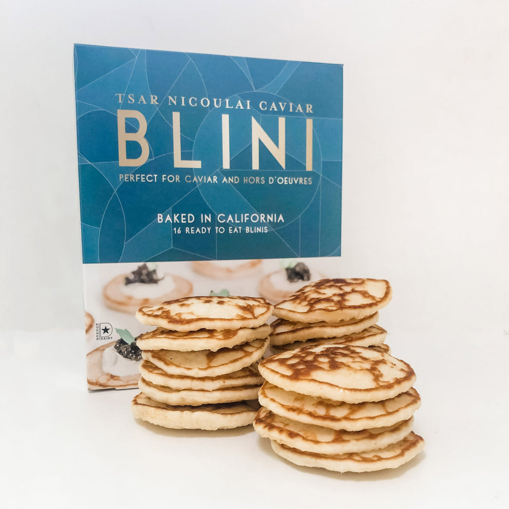 Pre-Made Blini: Perfect for Caviar & Smoked Fish – Tsar Nicoulai Caviar