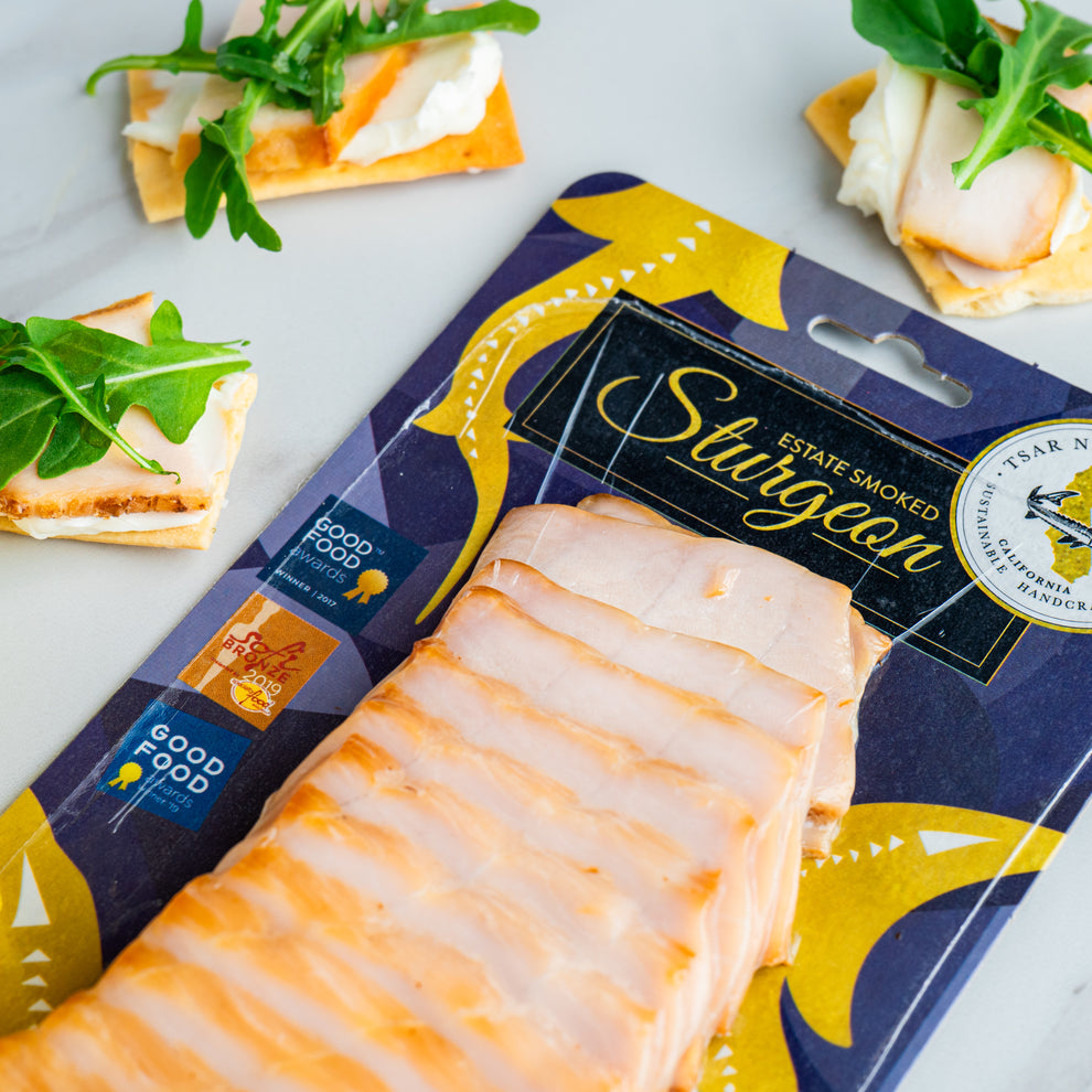 Award-Winning Artisanal Smoked Sturgeon – Tsar Nicoulai Caviar